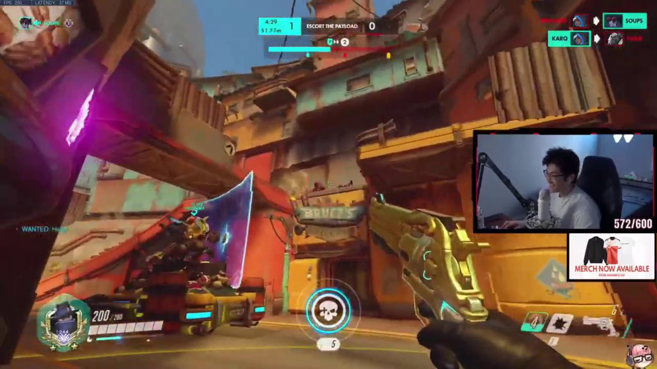 WANTED MCCREE MAIN 20K DMG - TOP 500 OVERWATCH SEASON 21 - YouTube