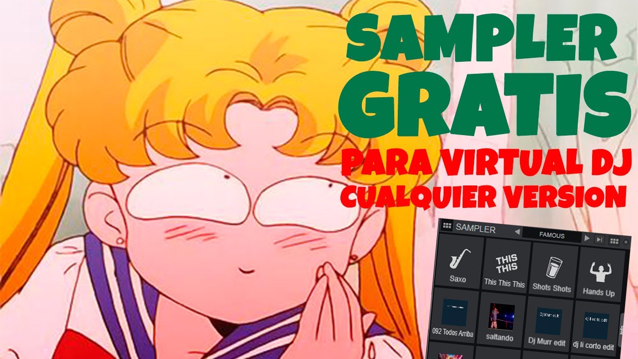 PACK DE SAMPLER PARA VIRTUAL DJ CUALQUIER VERSION - YouTube