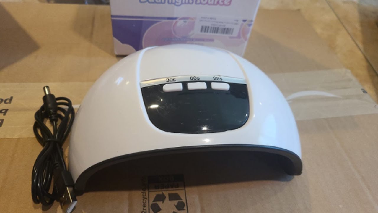 FUNSHOWCASE LED UV Lamp 54W Resin Curing Light, Jewelry Casting Kit, Gel Nail Polish - YouTube