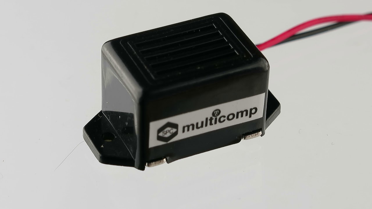 G21432 - 3V to 6VDC Mechanical Buzzer - YouTube