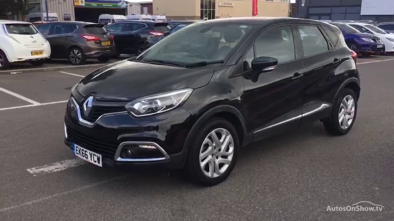 RENAULT CAPTUR DYNAMIQUE NAV TCE BLACK 2016 - YouTube