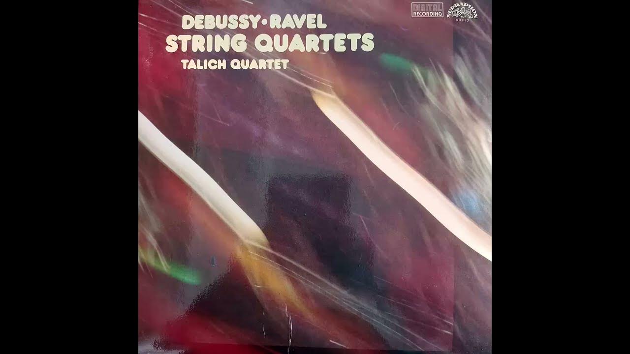 Debussy. Ravel. String quartets. Talich quartet. Vinyl Records. Пластинка. Винил. - YouTube