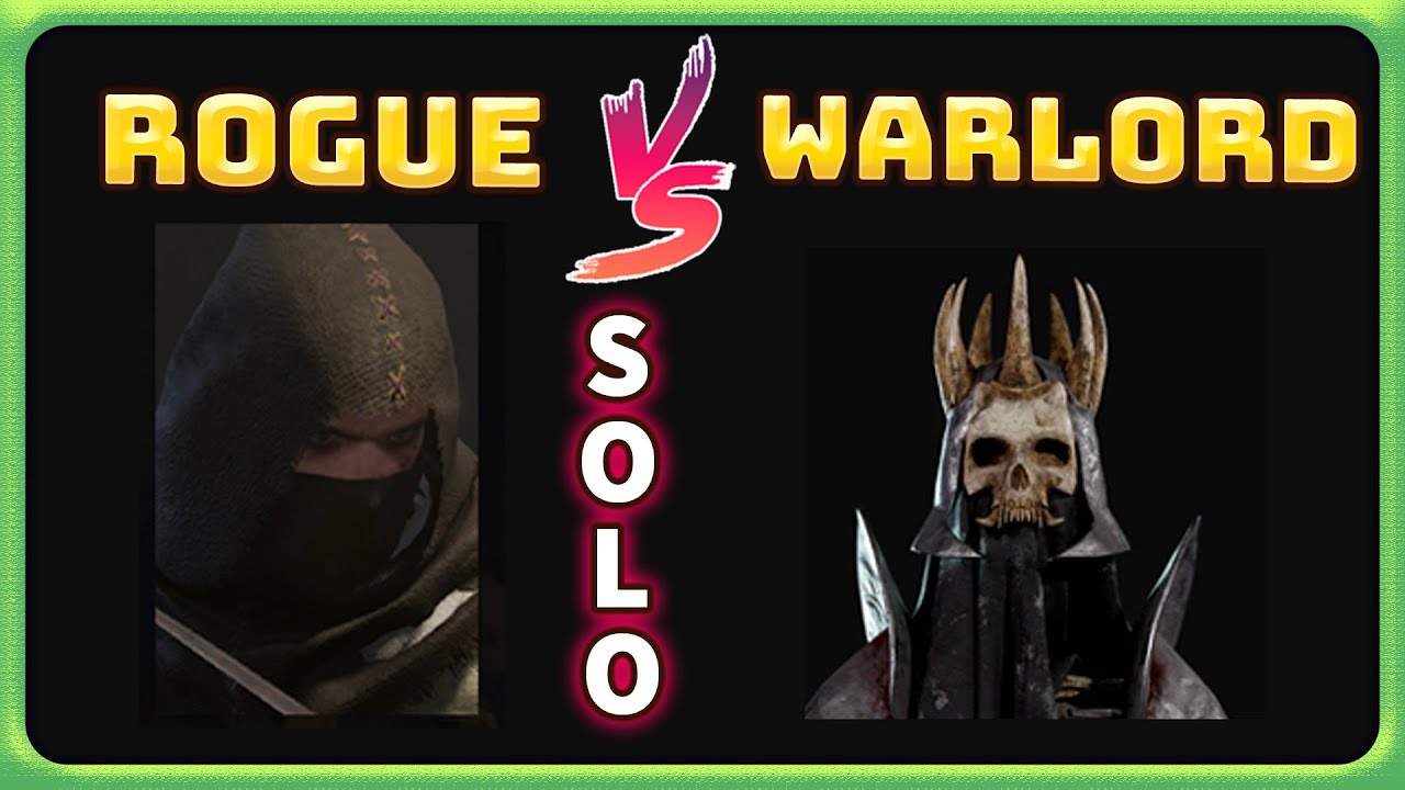 Solo Warlord VS Rogue | Solo Mastery Challenge | Dark and Darker - YouTube