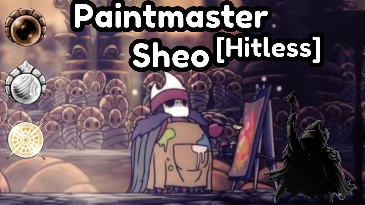 Paintmaster Sheo [Hitless] Radiant - Boss Fight, Hollow Knight - YouTube