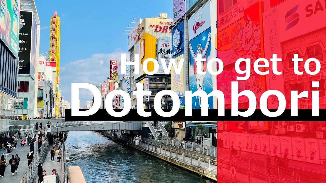 The way to Dotombori from Nankai Namba Station │ Osaka Japan - YouTube
