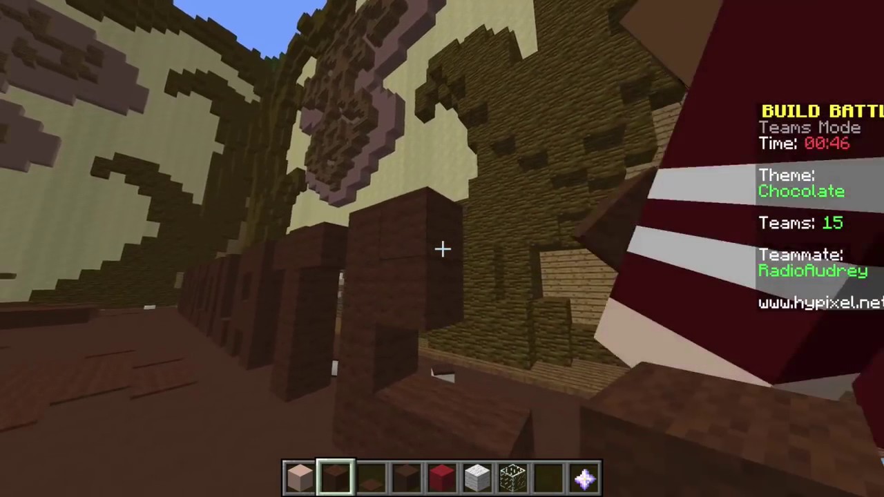 Minecraft Team Build Battle CHOCOLATE DAY Gamer Chad Plays - YouTube