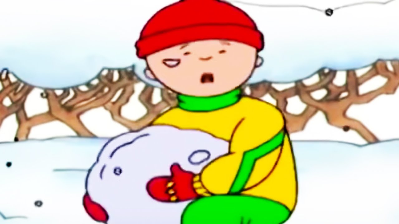 Caillou et le Bonhomme de Neige | Caillou en Français - YouTube