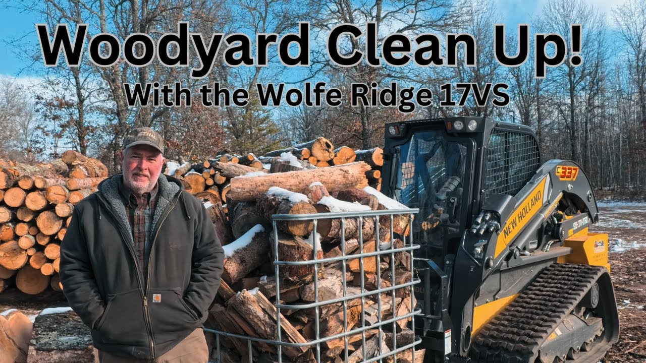 Woodyard Clean up with the Wolfe Ridge 17VS - YouTube