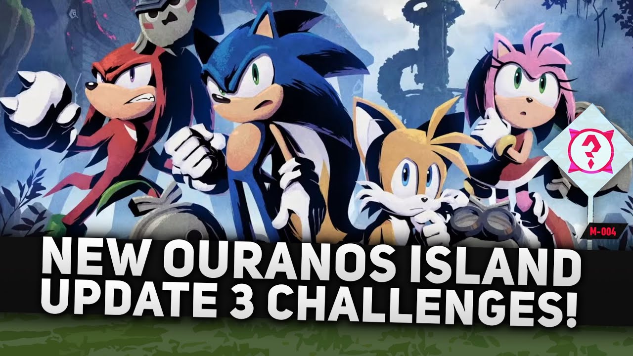 Sonic Frontiers - All Ouranos Island Challenges Guide (Update 3) - YouTube