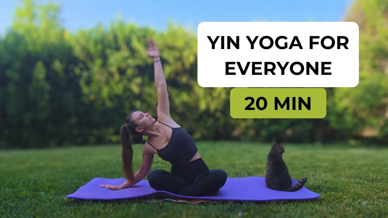 20 Min Yin Yoga for Deep Release & Flexibility | Gentle Full Body ...