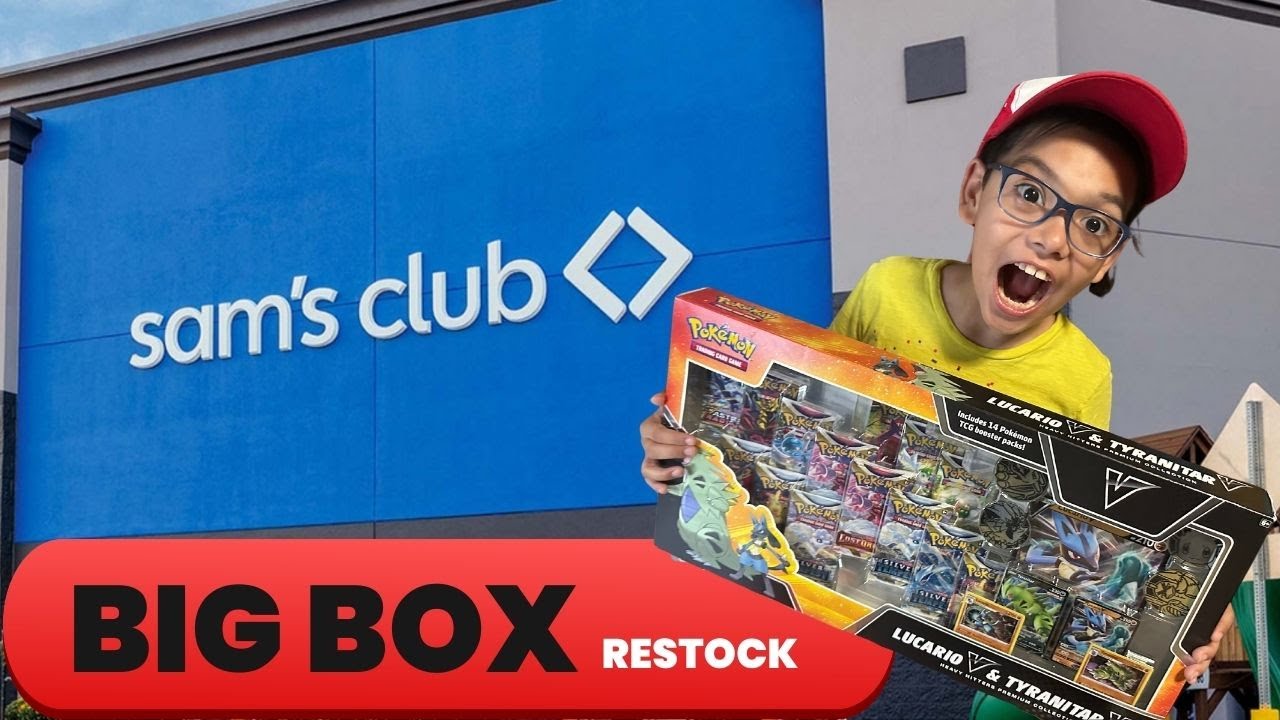 Sam's Club BIG BOX Restock - YouTube