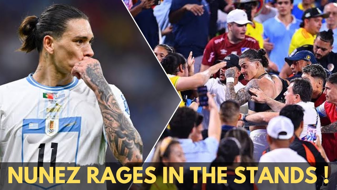 Copa América: Uruguay players fight fans in stands after 1-0 loss to ...