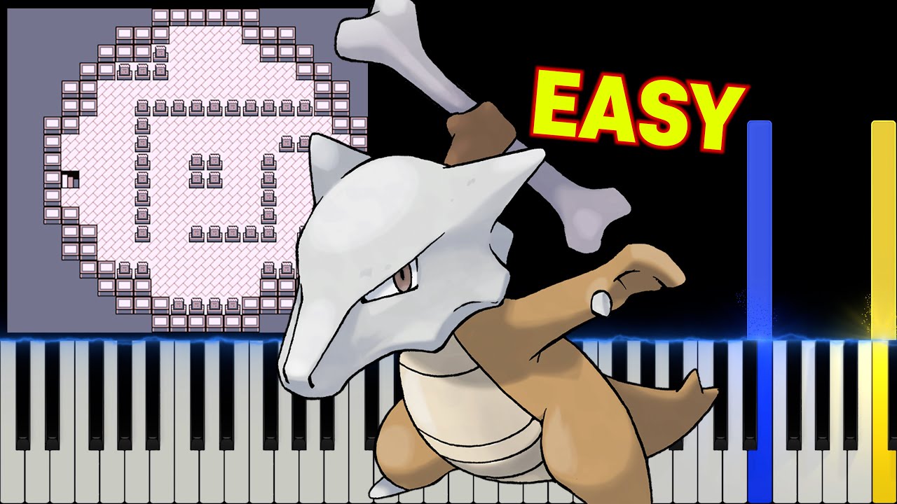 Pokémon Red and Blue - Pokémon Tower | EASY Piano Tutorial + Sheet Link ...
