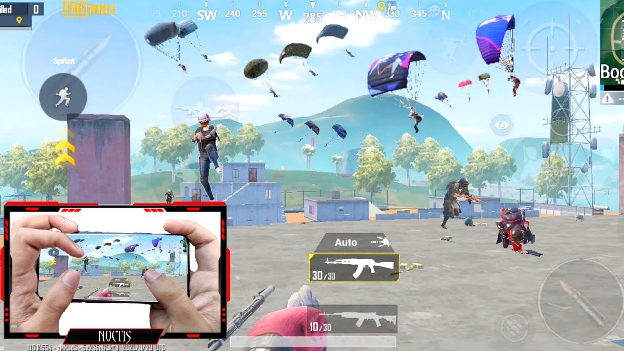 MAX GRAPHICS PUBG MOBILE GAMEPLAY - YouTube