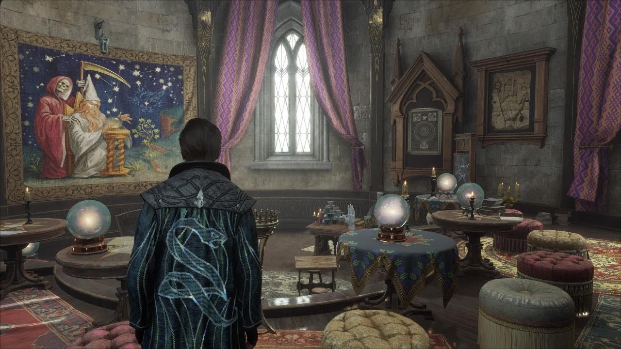 Hogwarts Legacy Divination Room 4K - YouTube