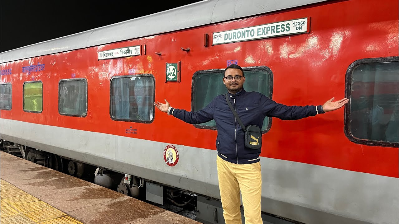 12259 - Sealdah - Bikaner AC Duronto Express (SDAH - BKN) With Kanpur ...