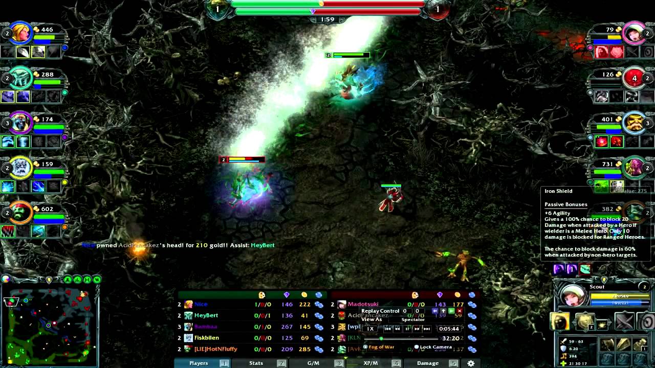 HoN Scout Guide by Nigma PART 1 - YouTube