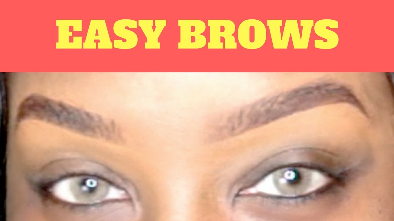 Easiest Brow Tutorial EVER | Tips & Tricks | Perfect Brows Every time ...