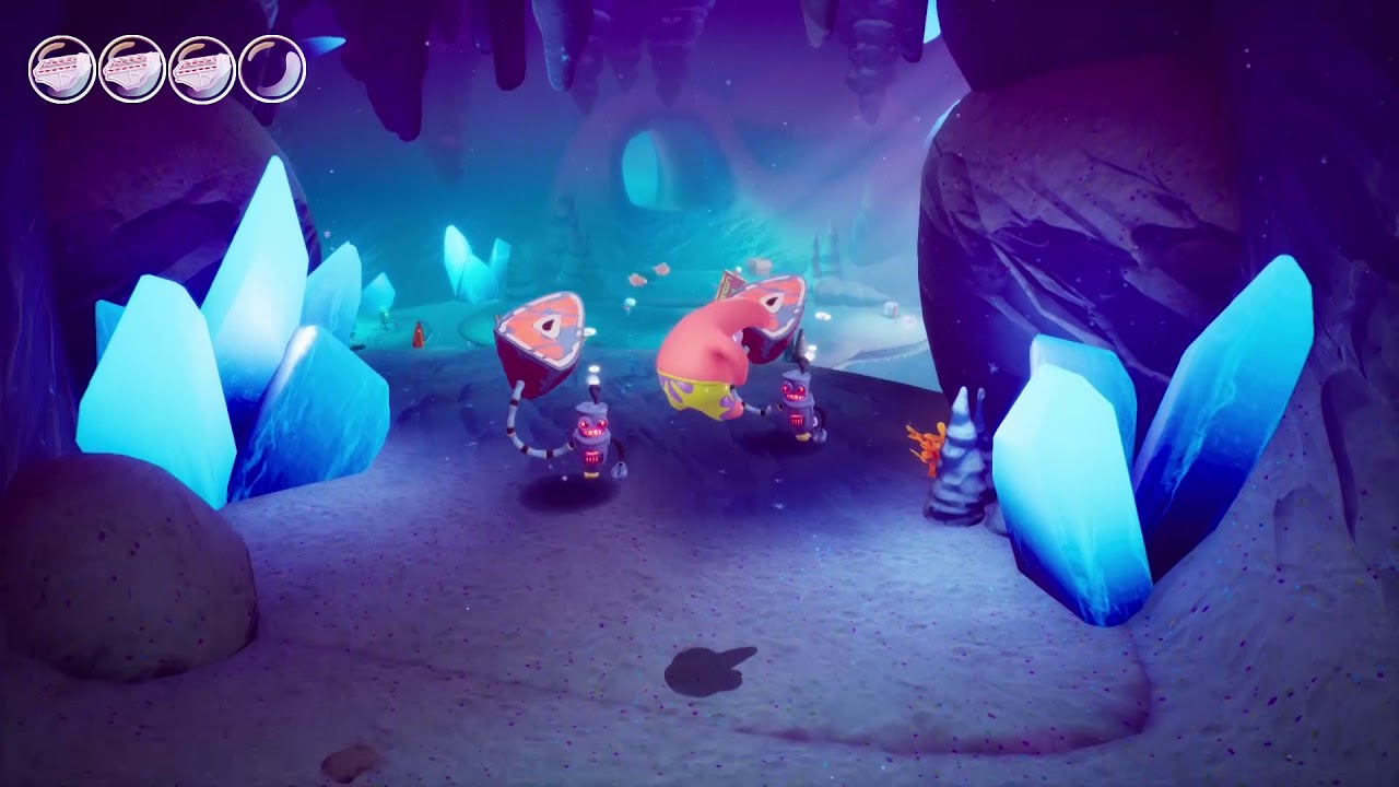 Spelunking Golden Spatula - How to lower the gate - Spongebob ...