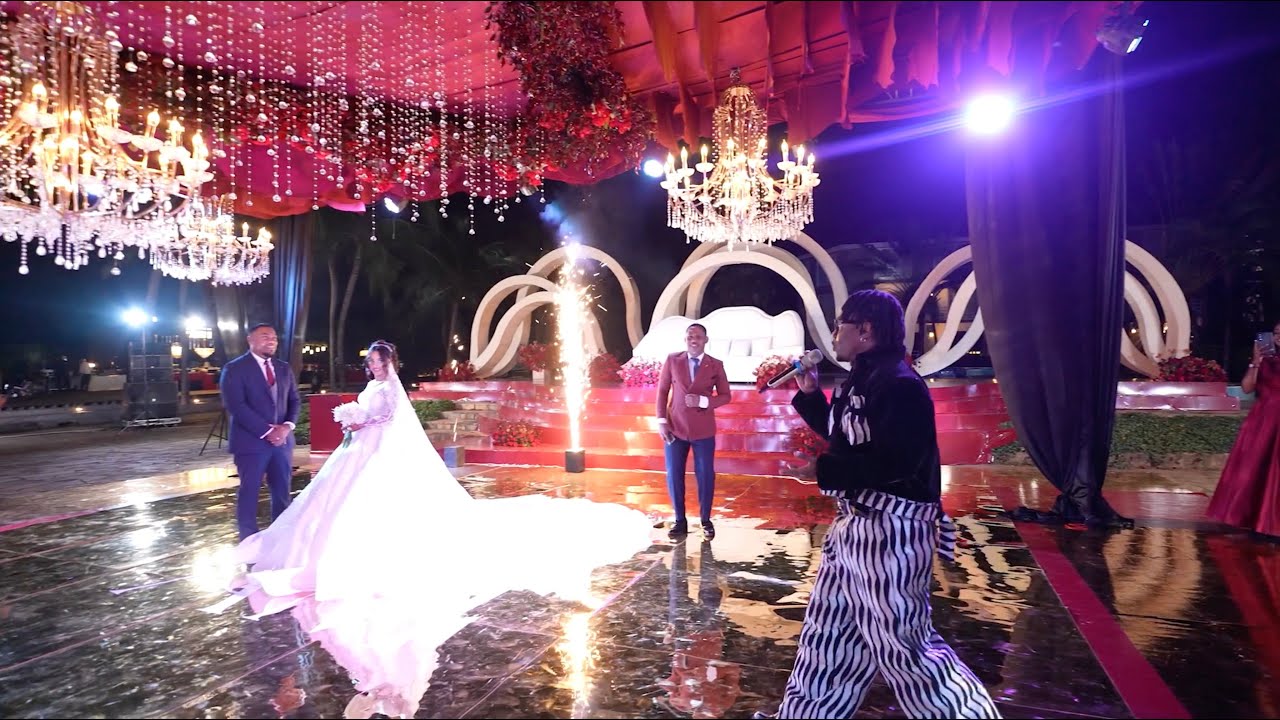 Mbosso Live performance at a wedding graced by distinguished Ministers ...