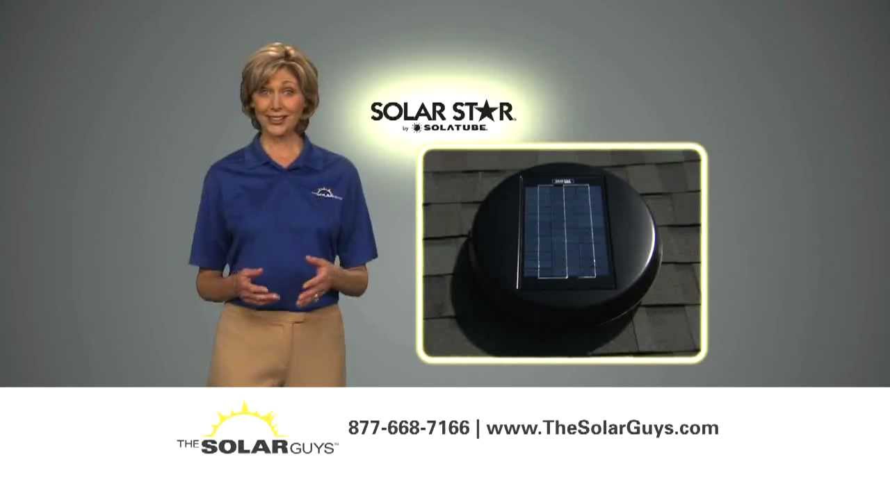 Solar Star® Solar Attic Fans Commercial | The Solar Guys in Central FL ...