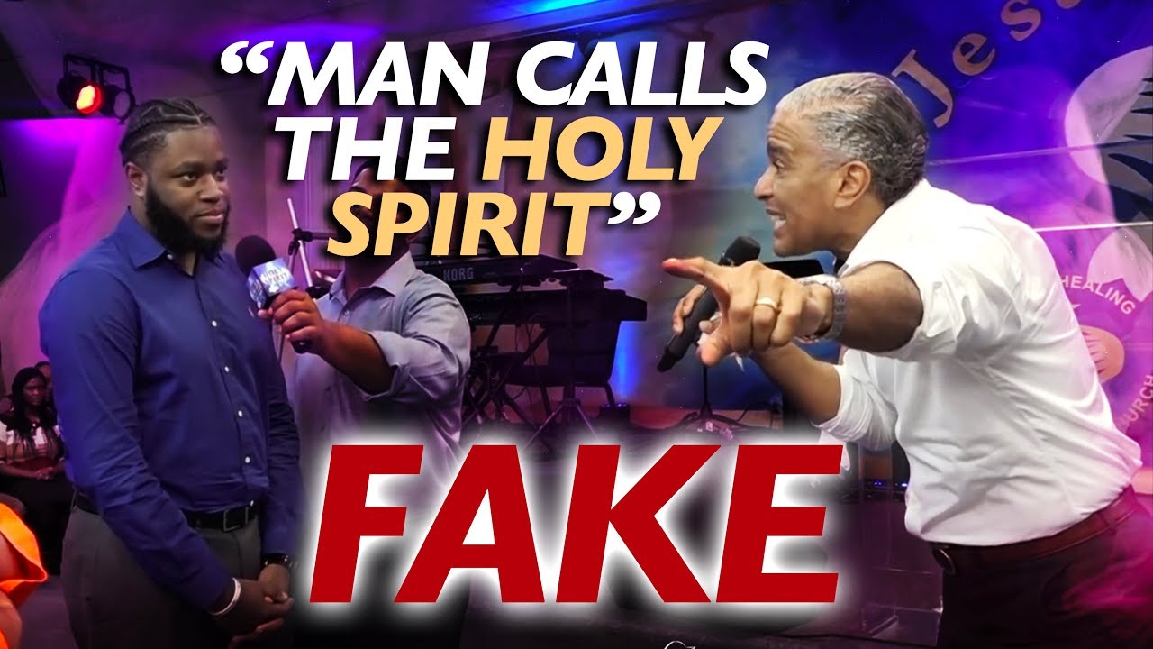 AMAZING !! MAN CALLS THE HOLY SPIRIT FAKE and watch what happened next ...