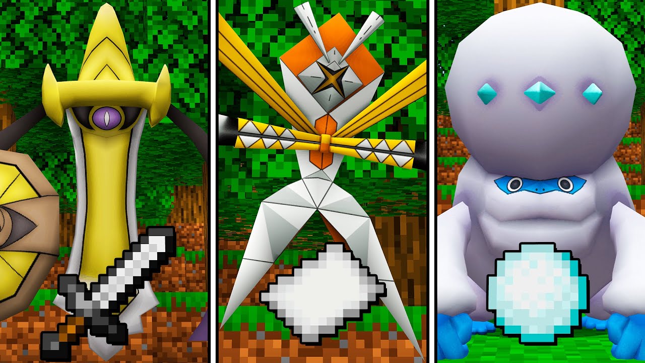 Itens Decidem Meus Pokémon no Minecraft Pixelmon - YouTube