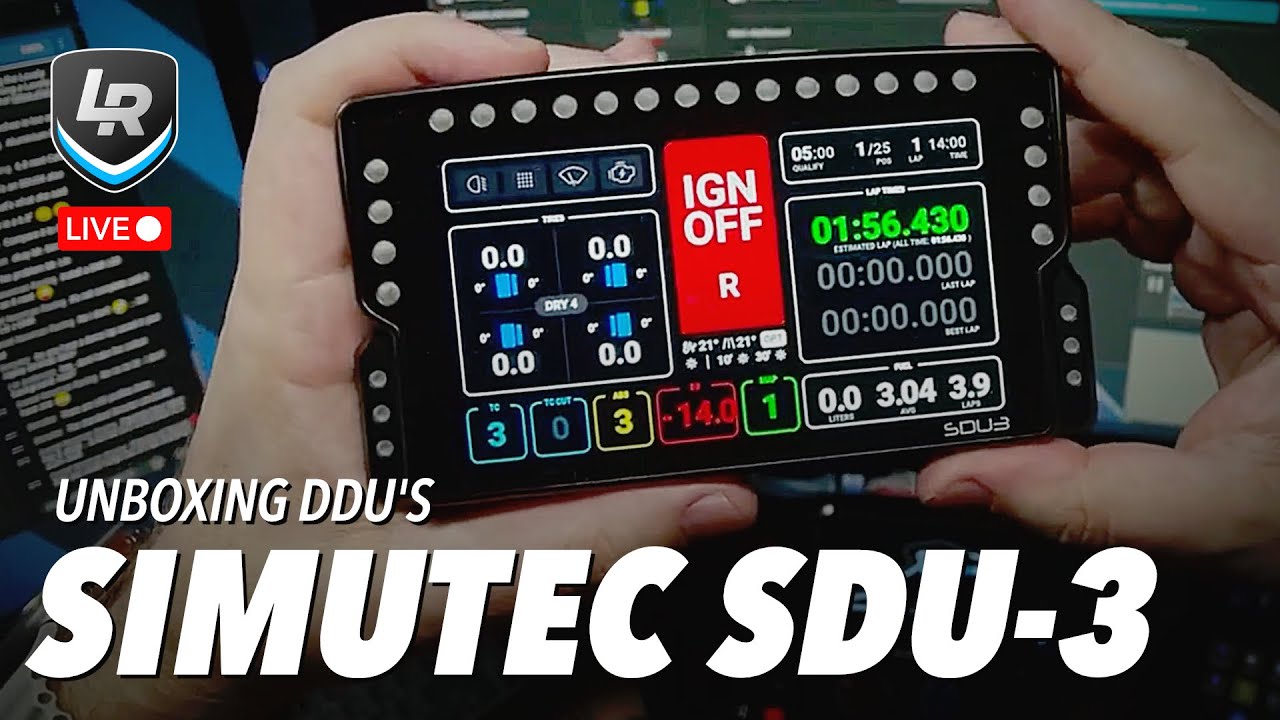 Unboxing DDU's: Simutec SDU-3 5" Dashboard - YouTube