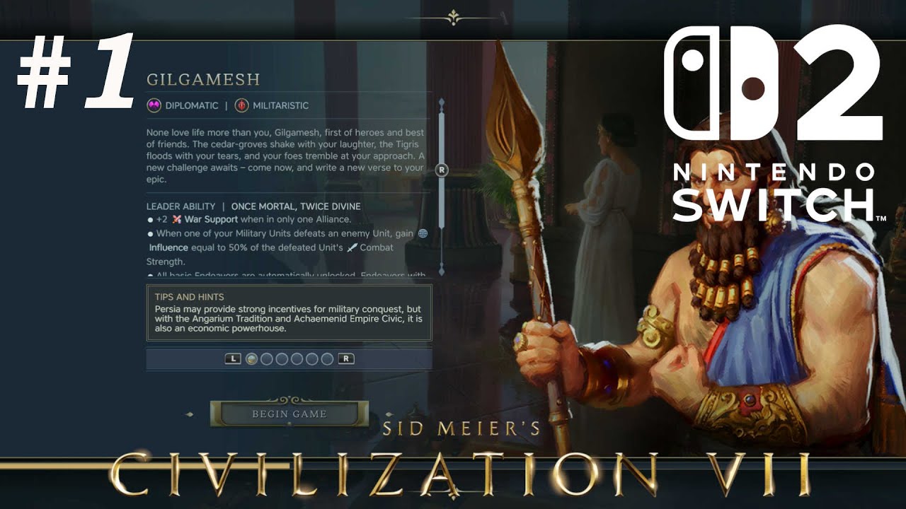 Civ 7 | Gilgamesh | Deity - Part 1 --- Whoa, Big Gilgamesh Is Ready ...