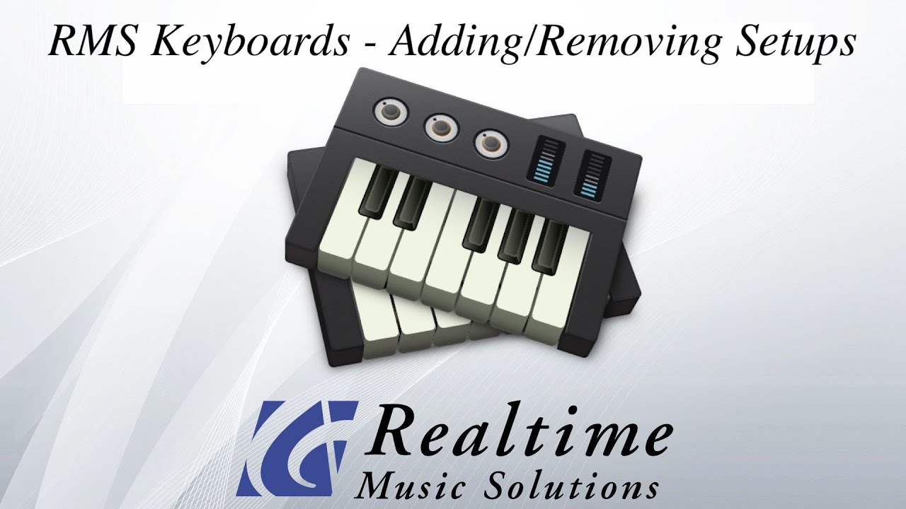 RMS Keyboards - Adding, Removing and Duplicating Patches - YouTube