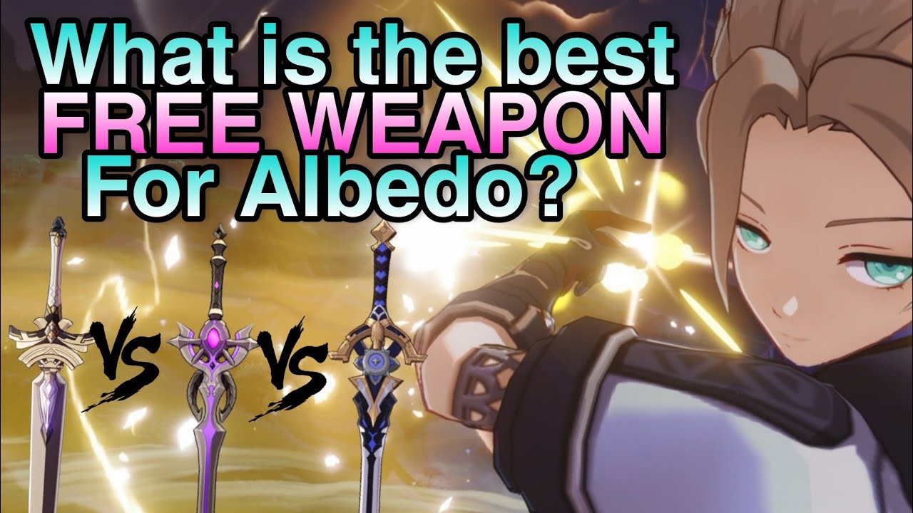 Best F2P Weapon for Albedo (weapon comparison for Cinnabar,Festering ...