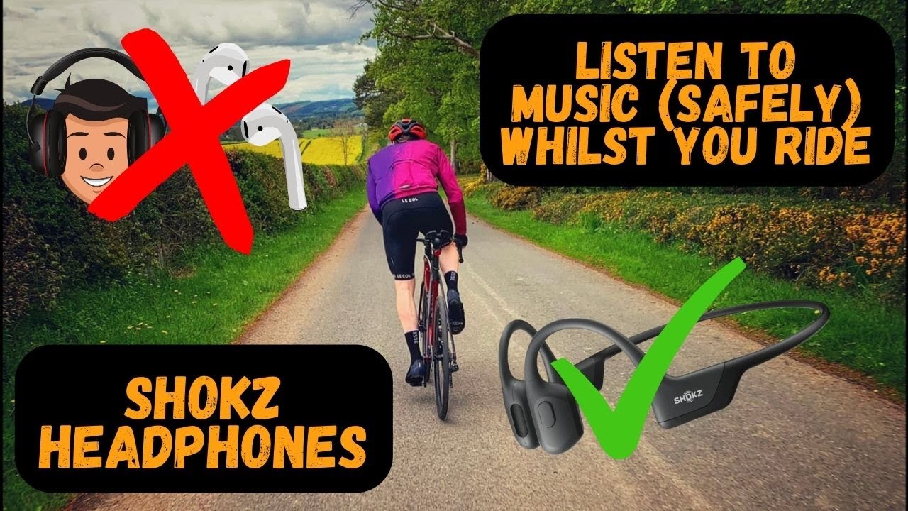 Shokz Headphones Review - Good For Cycling? - YouTube