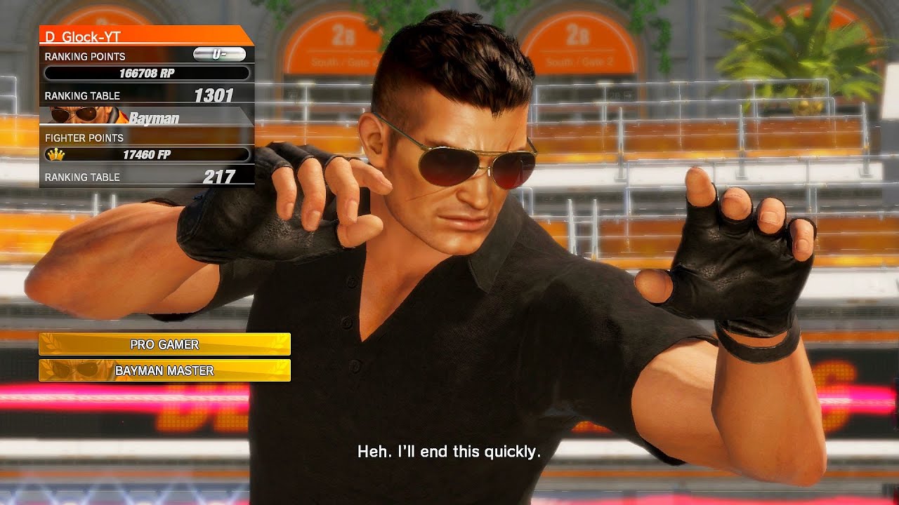 Dead or Alive 6 - Bayman Online Ranked [1080p 60 FPS] - YouTube