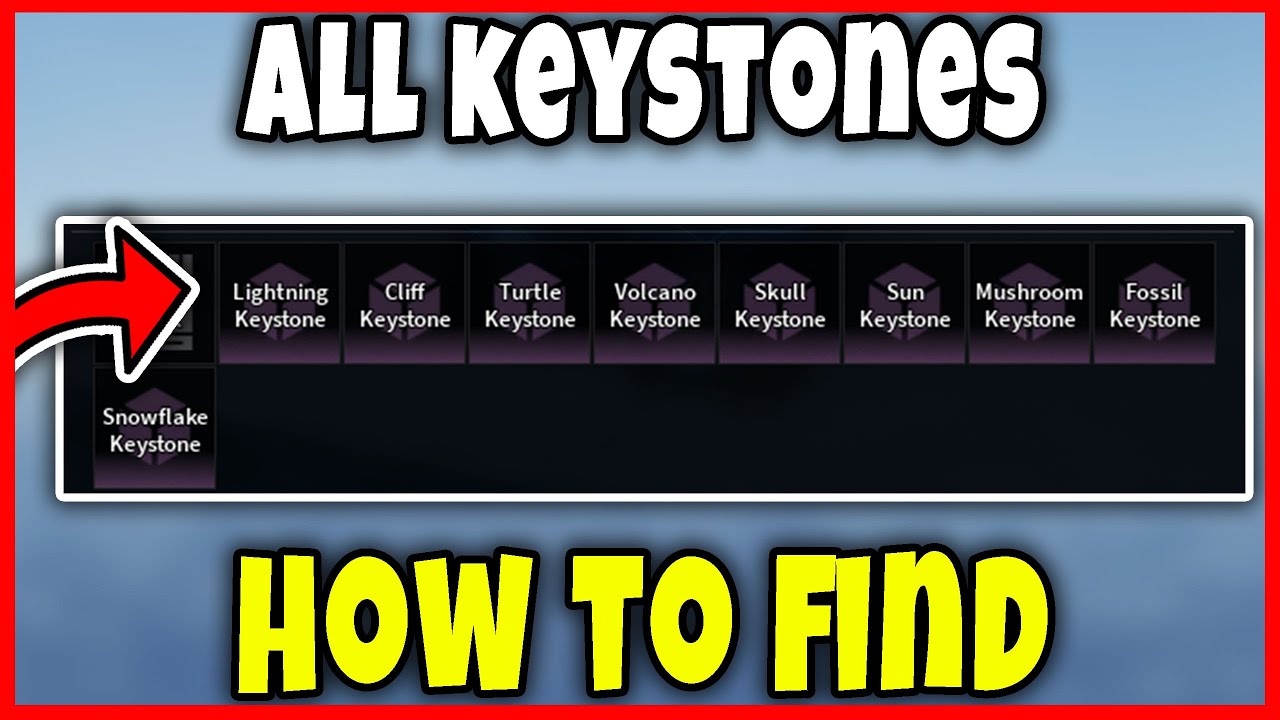 ALL KEYSTONES LOCATION for LUMINESCENT CAVE [FISCH] - Roblox - YouTube