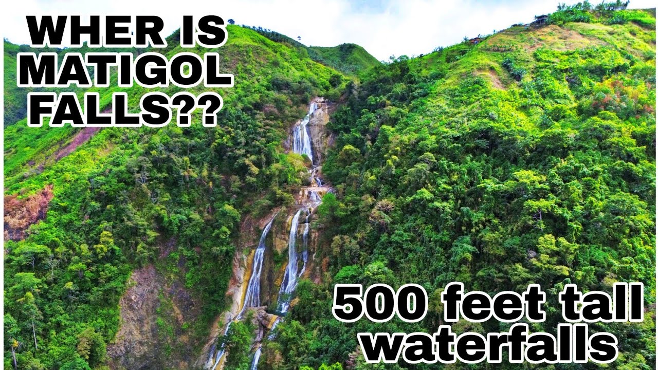 MATIGOL FALLS a multi-tiered 500 feet tall Sitio Inamong, Brgy. Datu ...