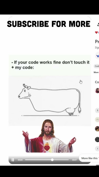 Explaining programming memes part 3 #shorts #softwareengineer #programming - YouTube