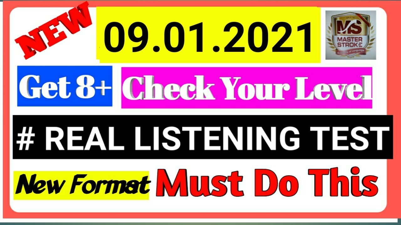 NEW REAL BRITISH COUNCIL | IELTS LISTENING PRACTICE TEST 2021 WITH ...