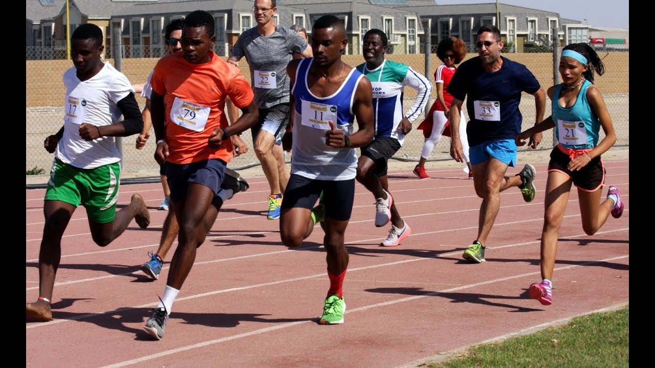 Namibian Athlete Cindy 800 Erongo Open Championship 2018 - YouTube