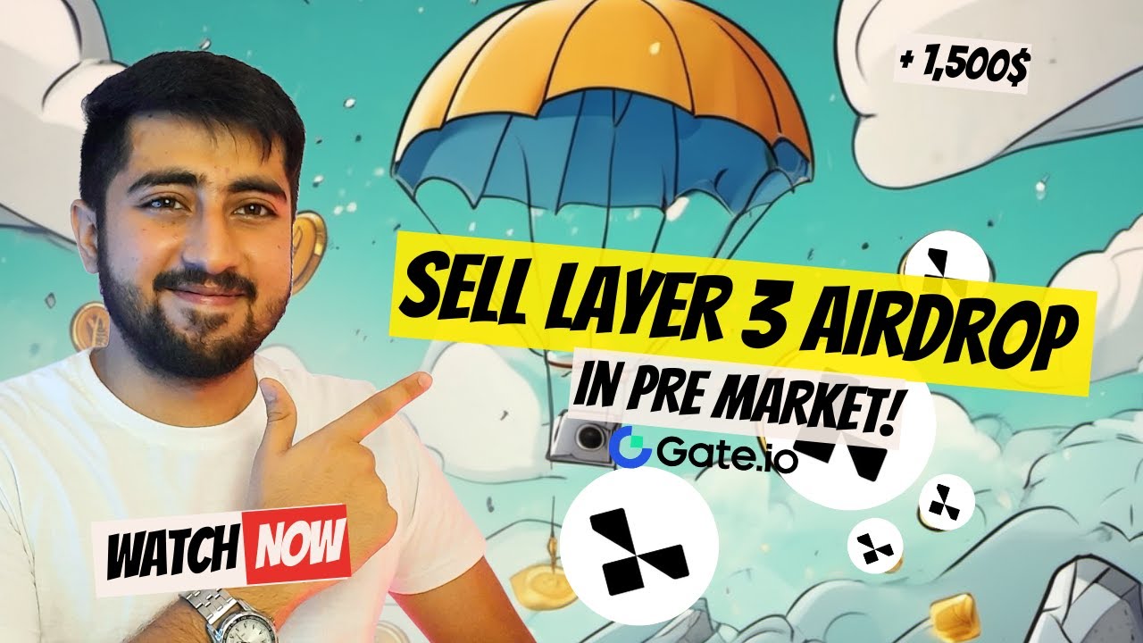 Layer 3 Airdrop How To Sell Layer 3 In Pre Market Giveaway Announcement Miss Matt Karna 🚨