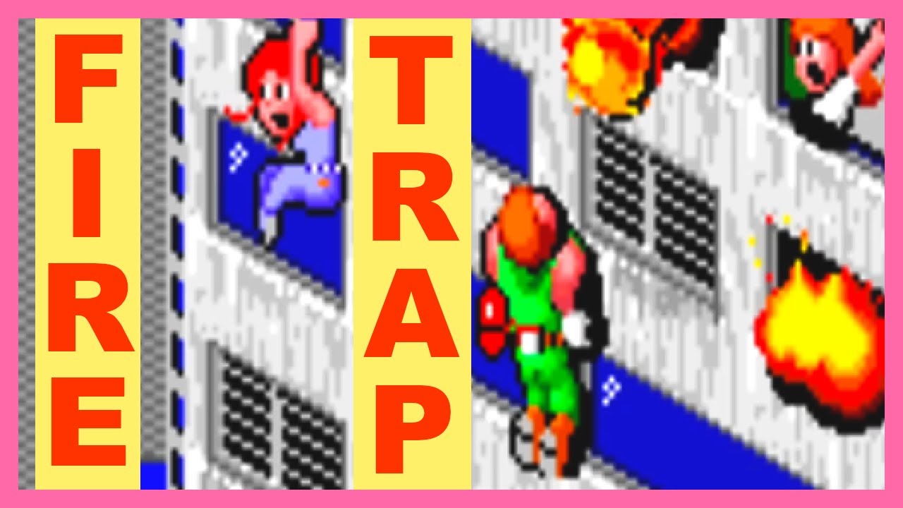 Fire Trap - Firefighter Climbing Game [ARCADE] 80s MONDAYS - YouTube