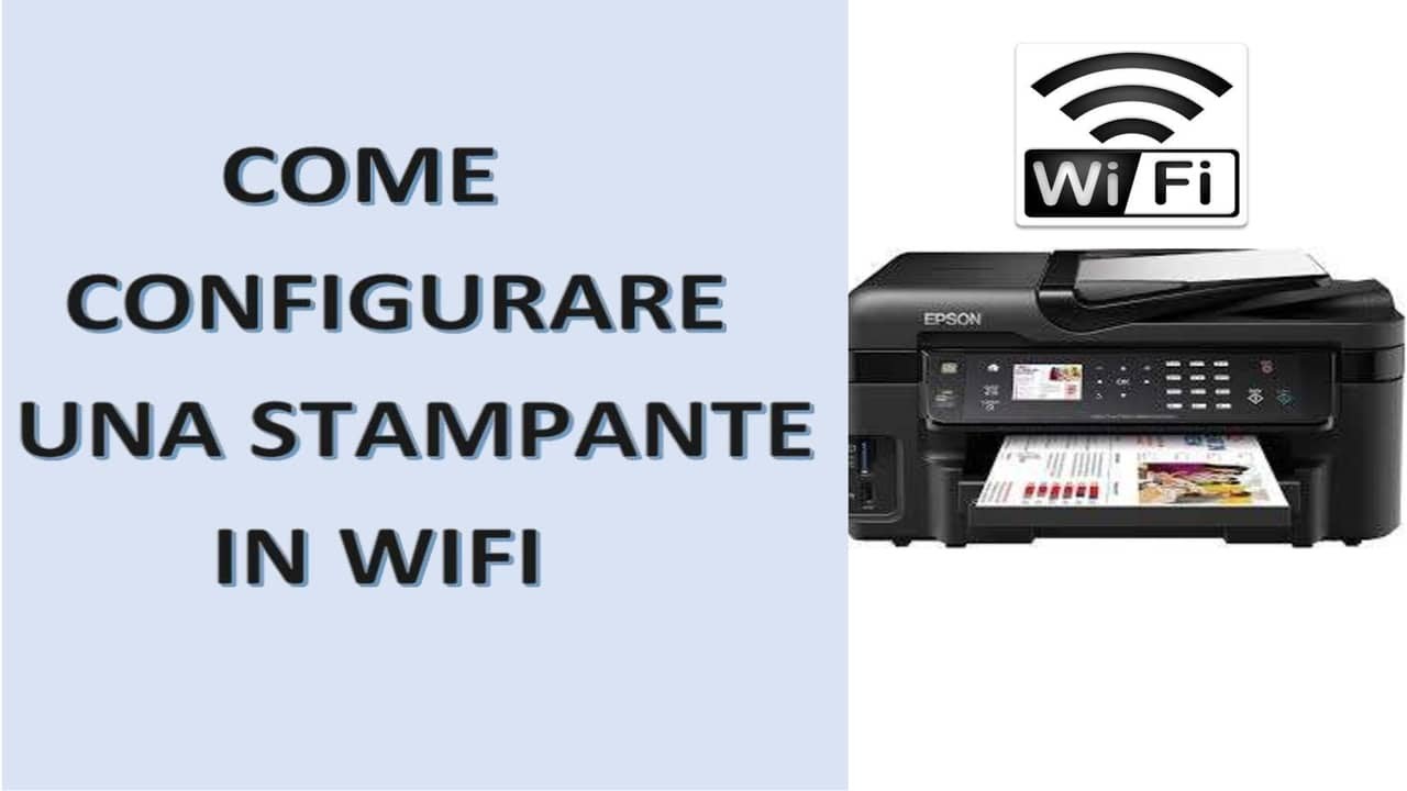 Come configurare una stampante in wifi-Epson - YouTube