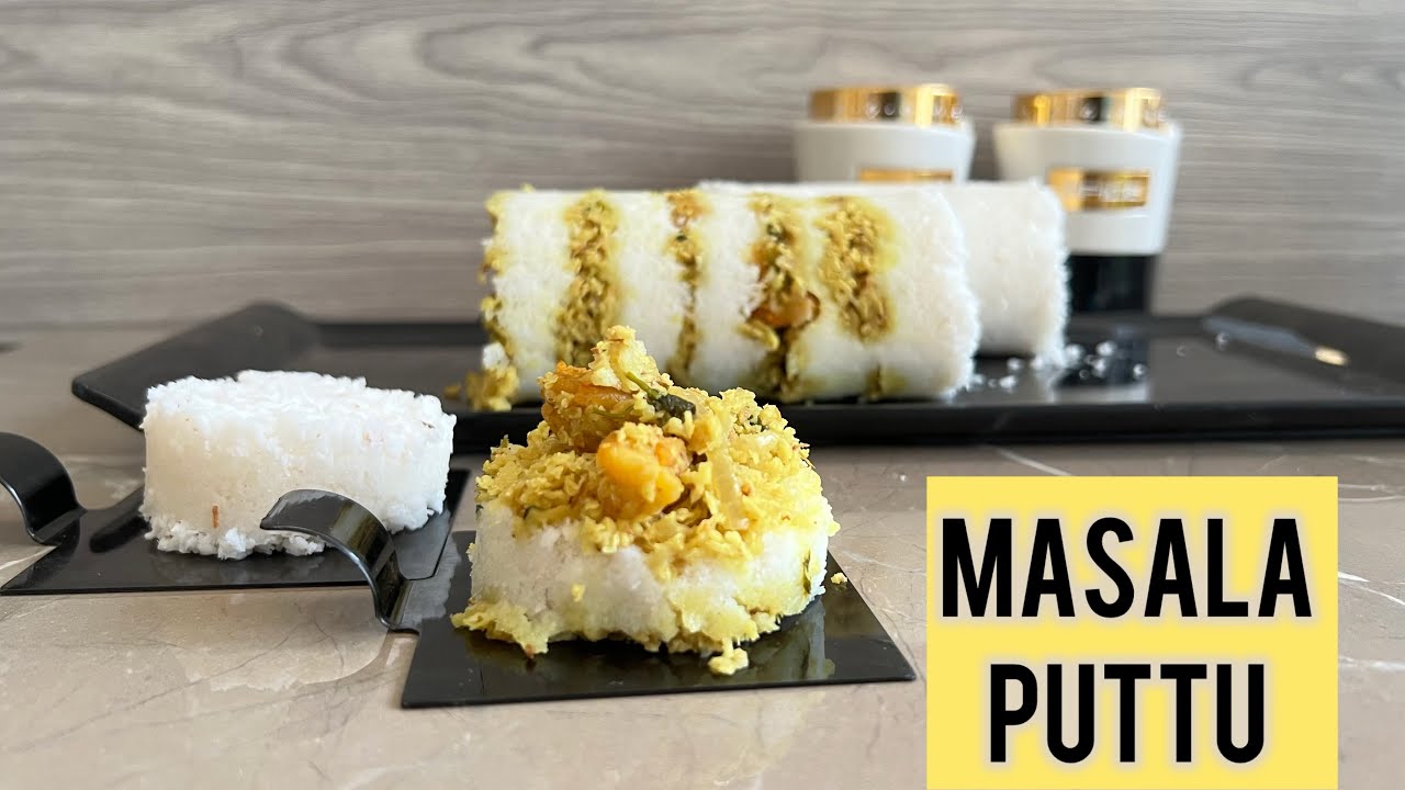 Masala Puttu || Prawns Masala Puttu || Left over Rice Puttu - YouTube