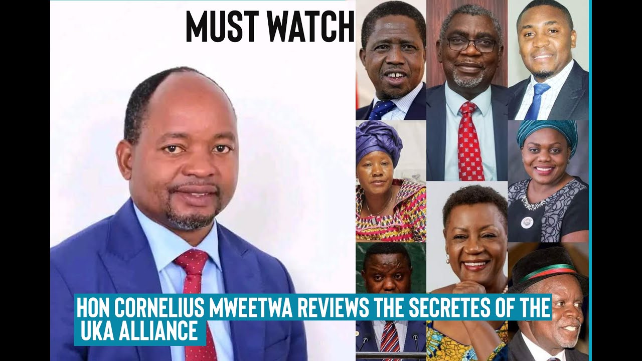 HON CORNELIUS MWEETWA REVIEWS THE SECRETES OF THE UKA ALLIANCE - YouTube