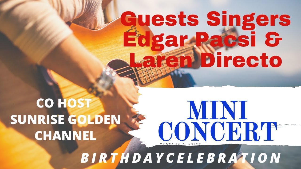 Birthday mini concert - YouTube