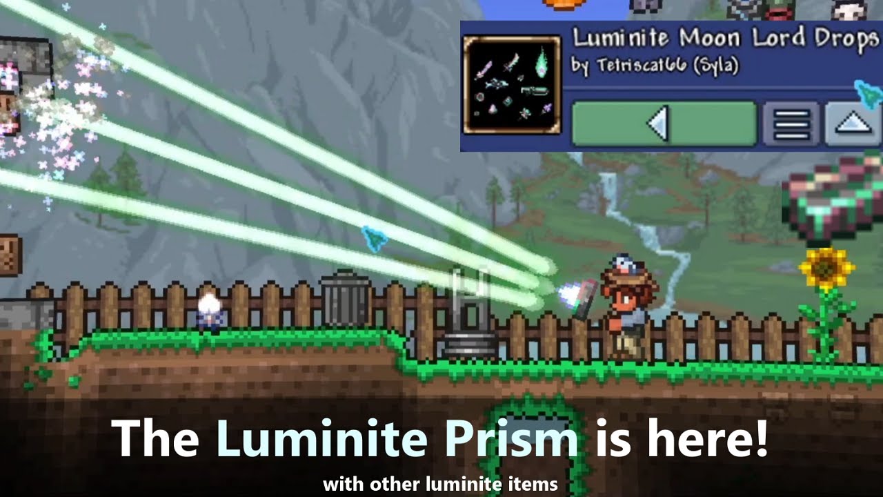 Terraria needed more "Luminite Items" ─ Not Lunar item, Luminite. - YouTube