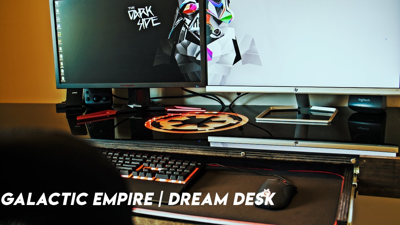 Star Wars | Galactic Empire | Dream Desk | Build Reveal - YouTube