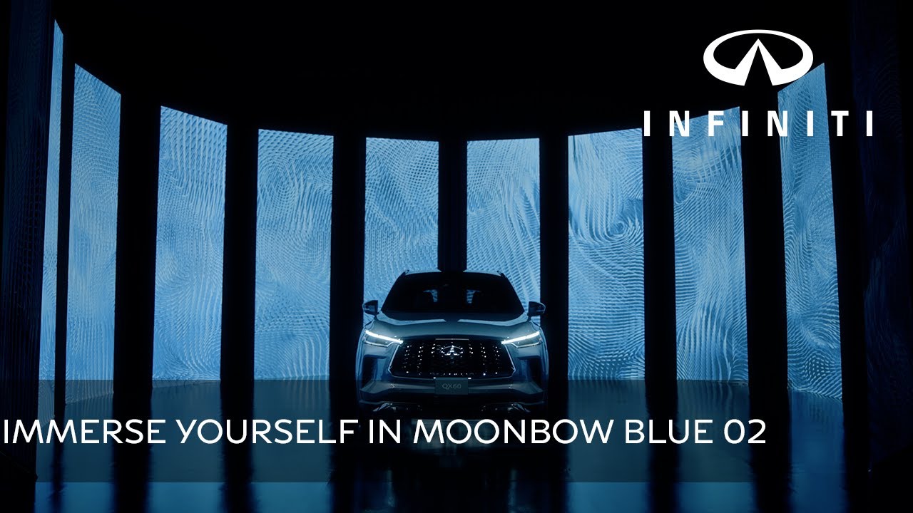 Immerse Yourself in the INFINITI QX60’s Moonbow Blue 02 - YouTube