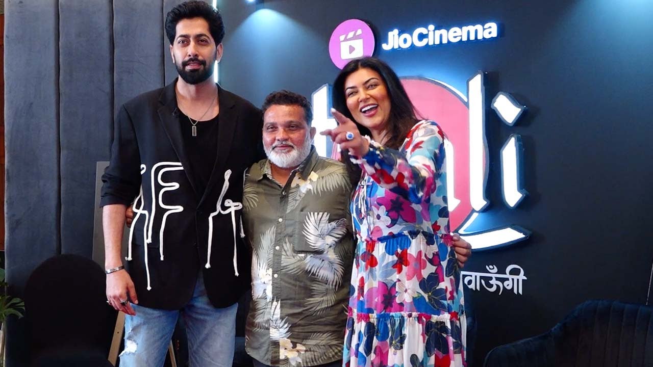 Sushmita Sen, Ankur Bhatia and director Ravi Jadhav spotted to ...