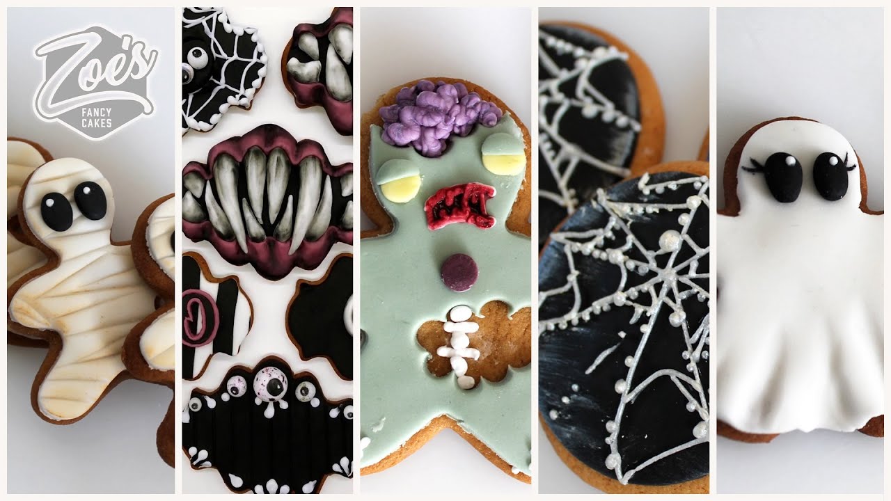 Spooky Halloween Cookie Compilation - YouTube