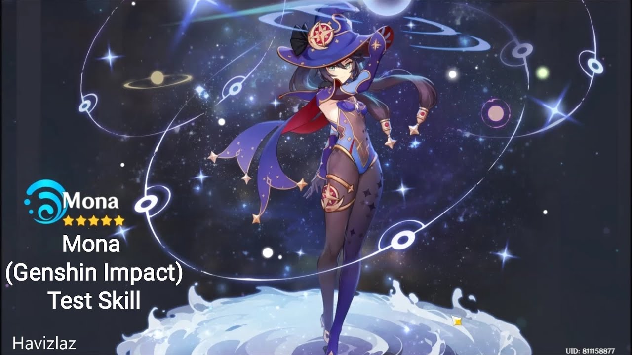 Get Mona Genshin Impact ( Test Skill ) - YouTube